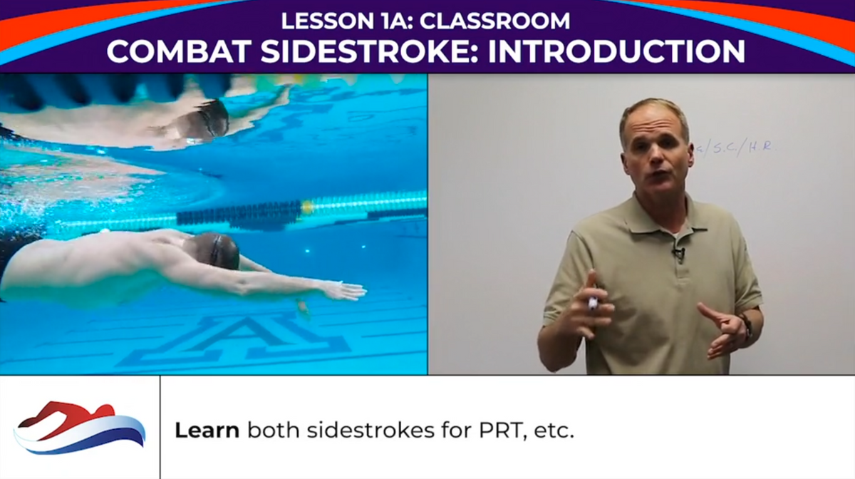 The Combat Sidestroke Video – Streamlined Performance